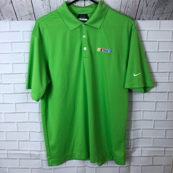 Nike | Shirts | Mens Nike Nascar Polo Shirt Size Medium | Poshmark